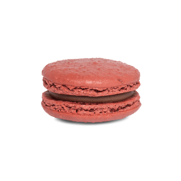 No. 17 - Cherry red with Chocolate – Mademoiselle Macaron