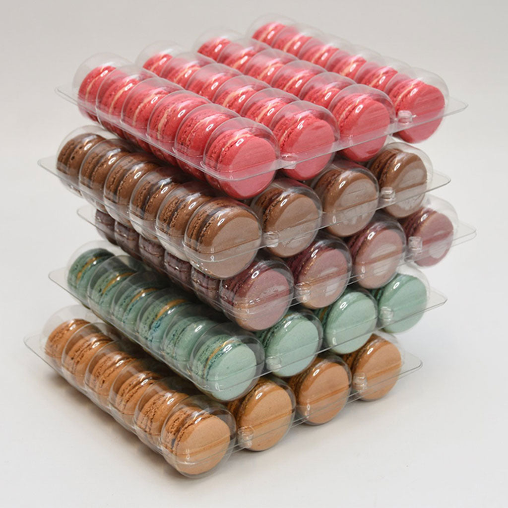 Macaron Trays (24 pcs) - Classic Flavours in Bulk – Mademoiselle Macaron