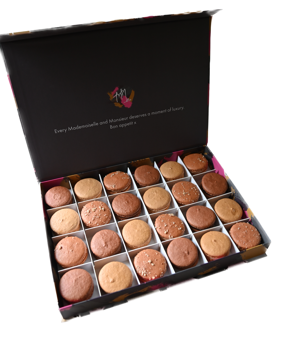 Brown Macaron Gift Box – Mademoiselle Macaron