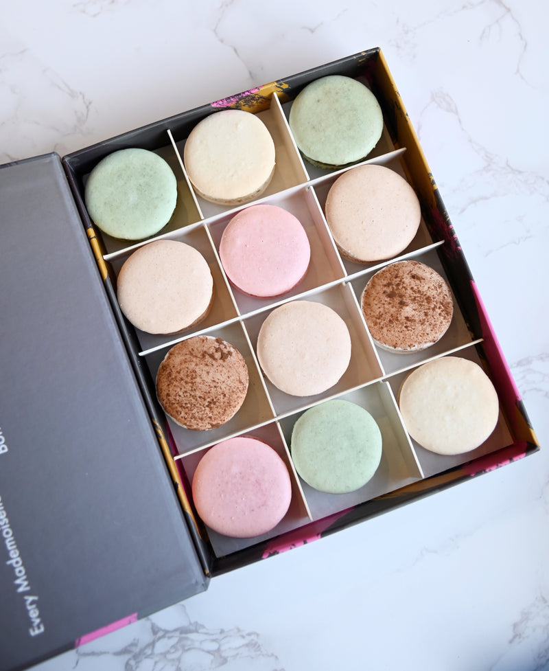 Mixed Vegan Dairy Free Macarons Gift Boxes – Mademoiselle Macaron