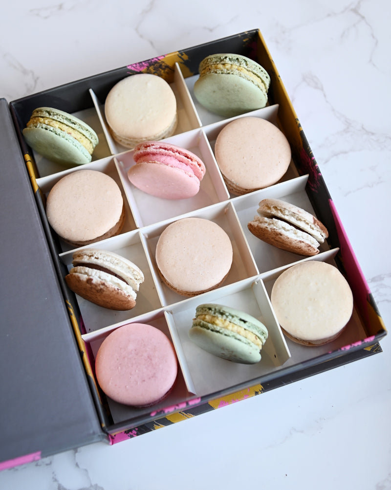 Mixed Vegan Dairy Free Macarons Gift Boxes – Mademoiselle Macaron