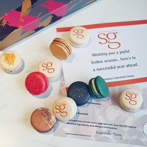 Branded Macaron Favours - Boxes 1, 2 or 3 – Mademoiselle Macaron