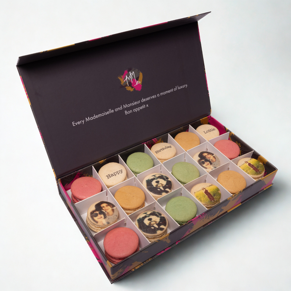 Celebrate with a French Macaron Gift Box | Shop Online – Mademoiselle ...