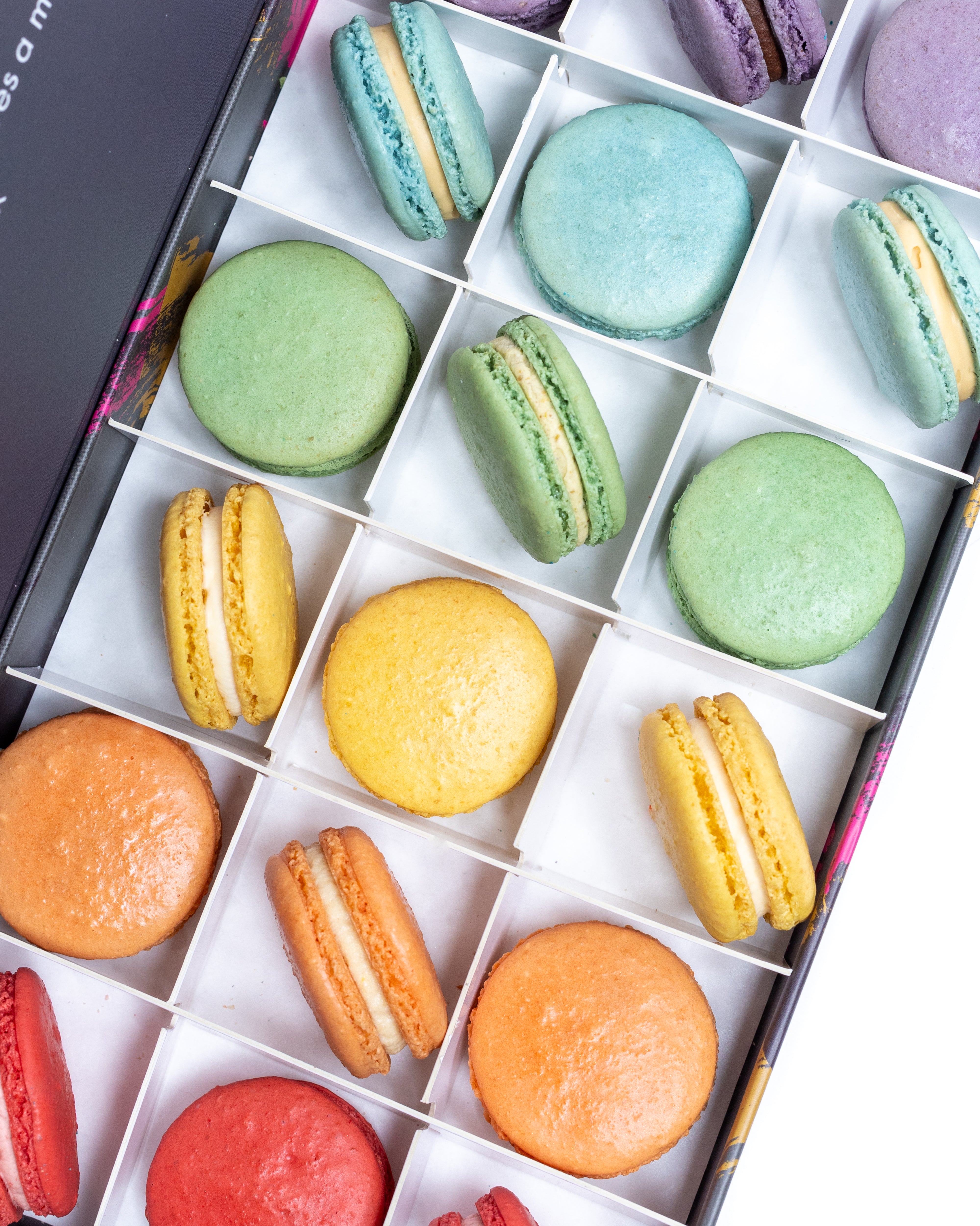 Rainbow Macaron Gift Box – Mademoiselle Macaron