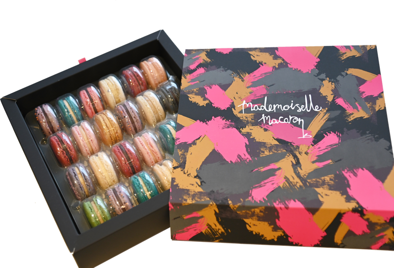 Macarons Tasting Gift Box - Classic & Signature Flavours – Mademoiselle ...